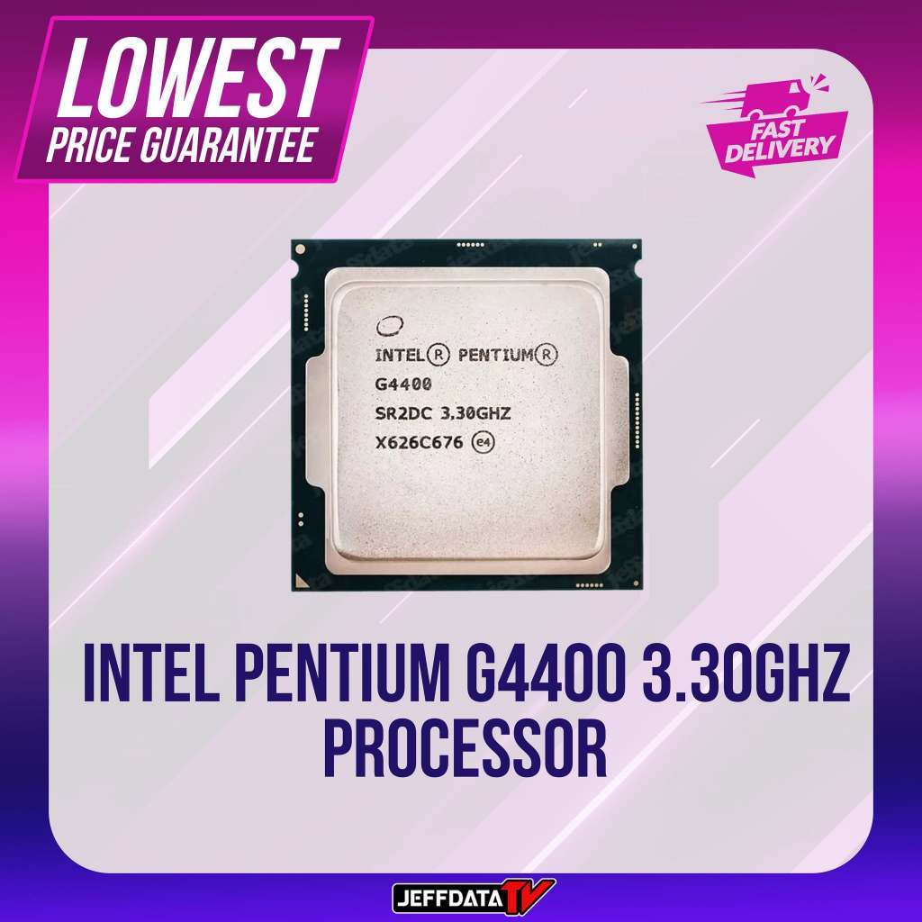 PROCIE PROCESSOR INTEL CELERON G4400 3.3GHZ 6TH GEN SOCKET 1151 FOR DESKTOP PROCESSOR ONLY ...