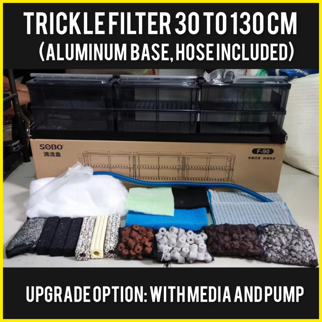 Trickle Filter for 30 to 130 cm Aluminum Base with option for with ...