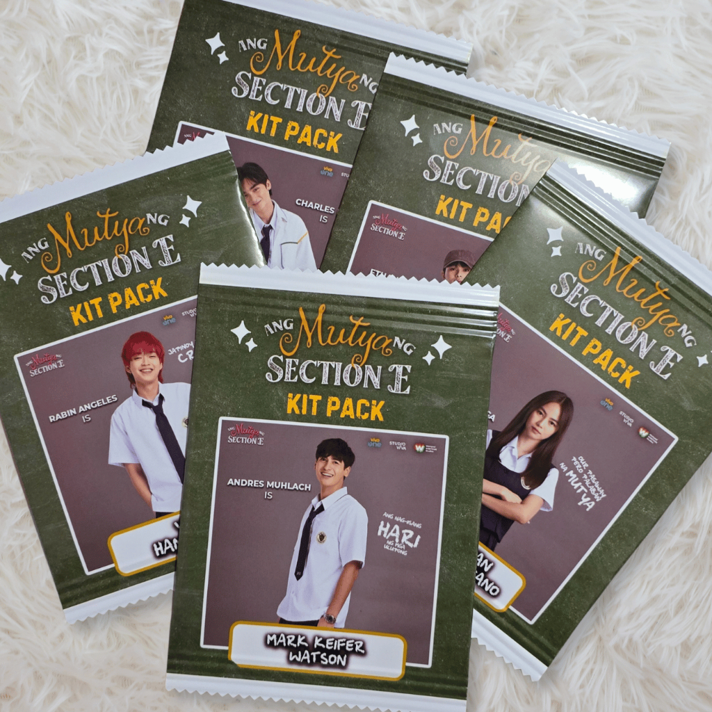 Ang Mutya ng Section E (AMNSE) Kit Pack (Keifer,Yuri,Jayjay,Ella,David,Felix....) | Shopee ...