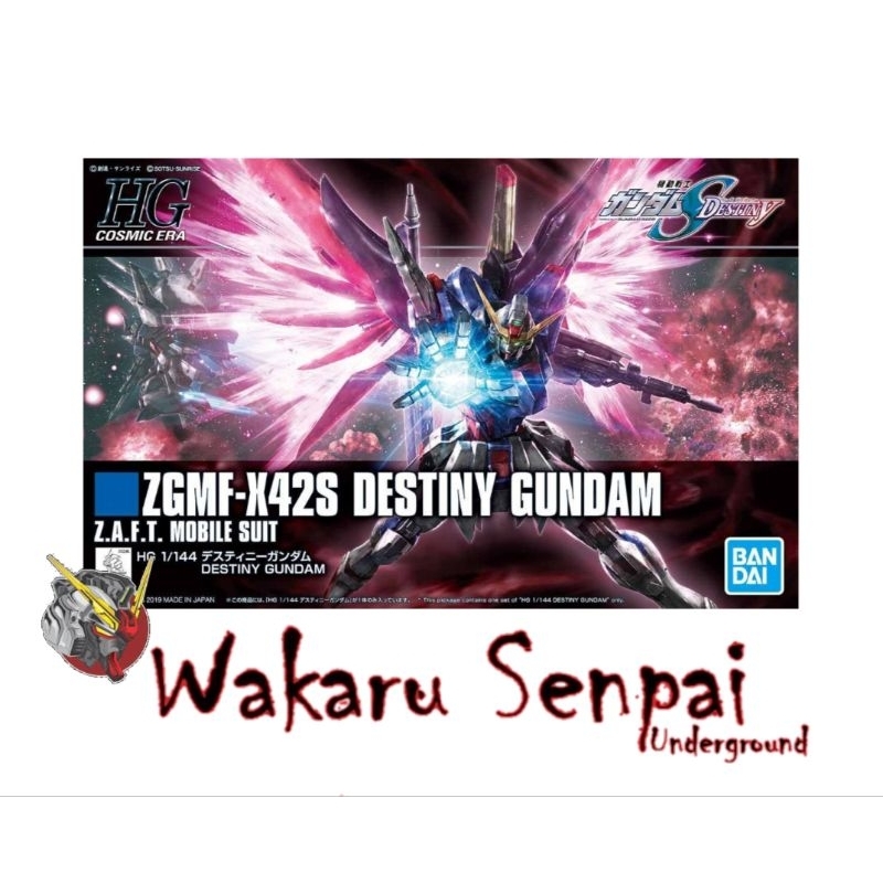 HG 1/144 HGCE Destiny Gundam | Shopee Philippines