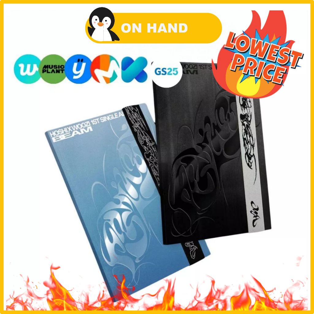 Hoshi X Woozi 1st Single Album BEAM Regular ver w/ POB Option | Shopee ...