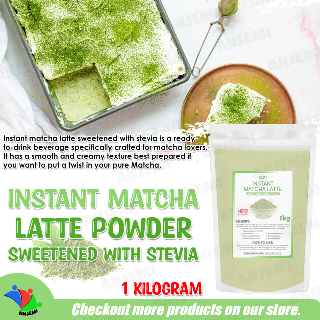 New & Improved Creamy Instant Matcha Latte 1 Kilogram | Shopee Philippines