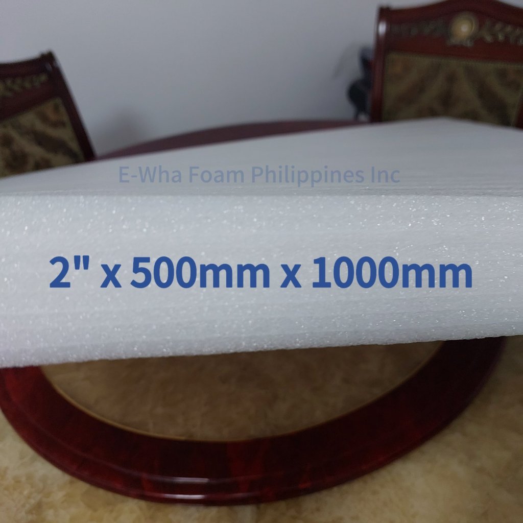 2" x 500mm x 1meter BARE PE foam for multiple applications: DYI Art and ...