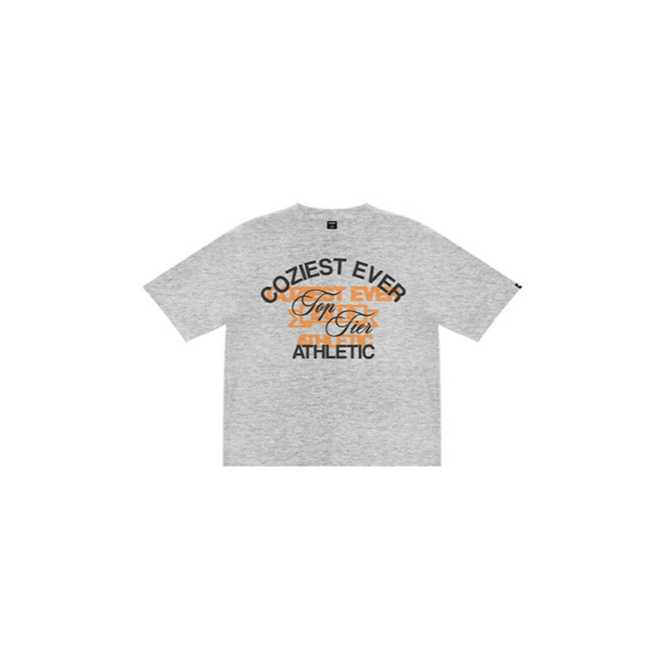 Coziest® "Athletic" Tee in Heather Gray Colorway | Shopee Philippines