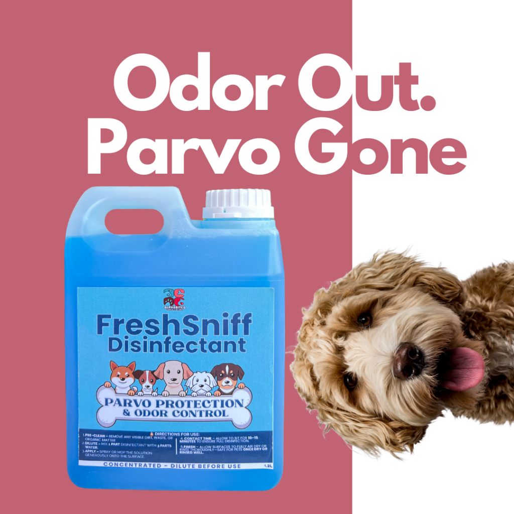 Pet area Disinfectant and Odor eliminator Anti Parvo Concentrated ...
