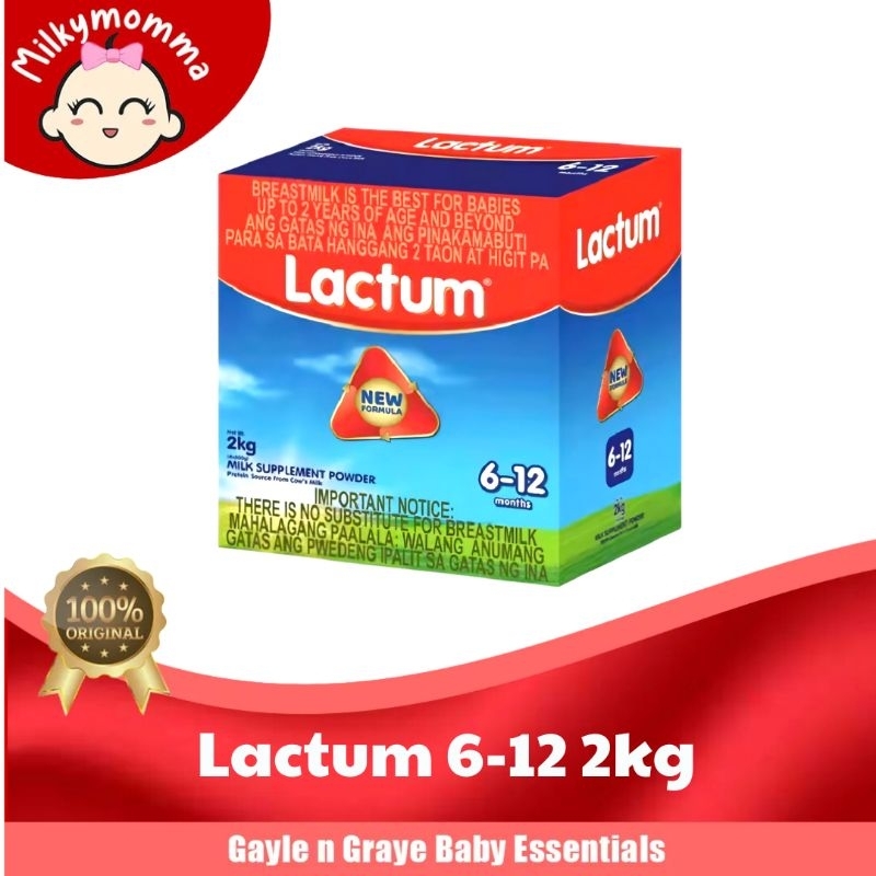 Lactum 6-12 Months 2kg (6-12months) | Shopee Philippines