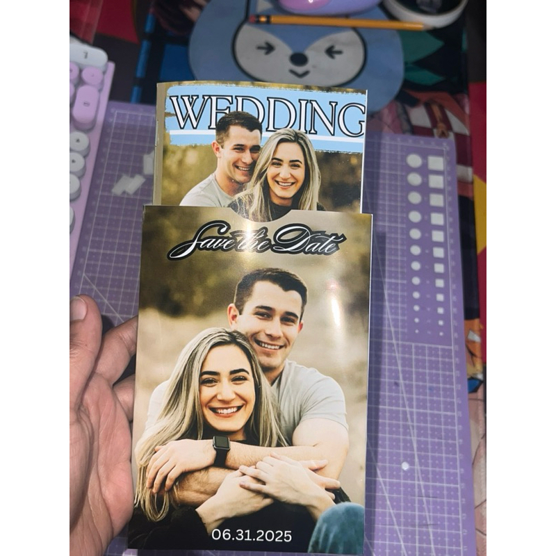 Personalized magazine invitation for wedding, debut, birthdays, etc ...