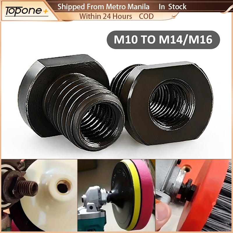 Angle Grinder Adapters M10 To M14 External Teeth M16 Thread Conversion ...
