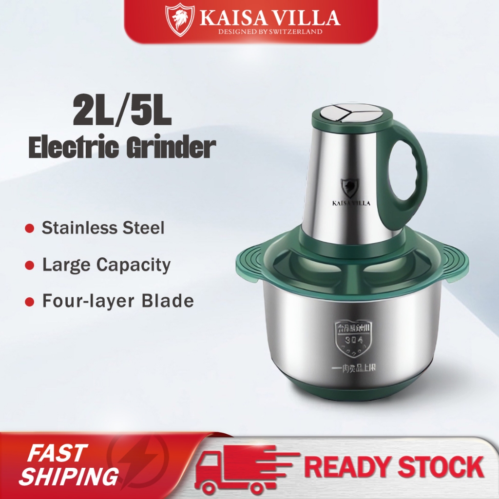 KAISA VILLA Electric Food Grinder | Shopee Philippines