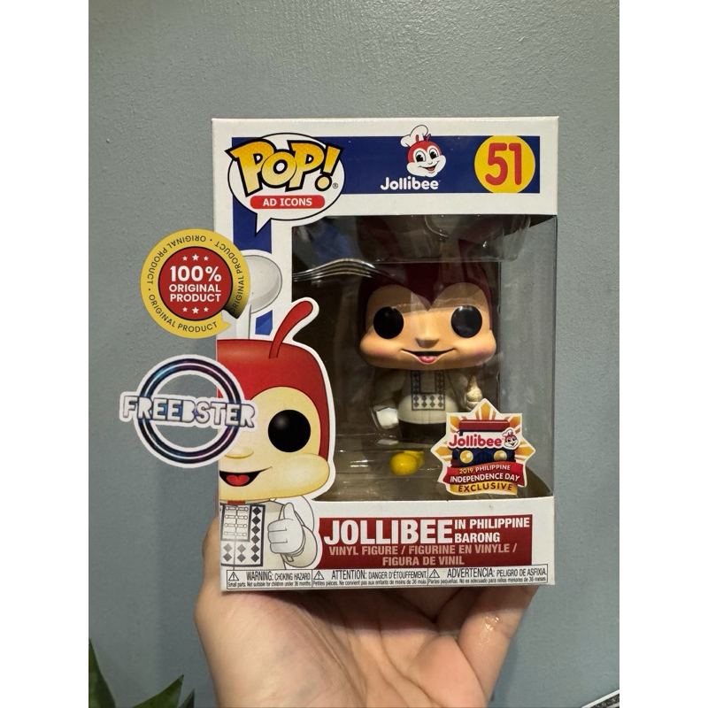 [100% Original]Jollibee Funko Pop(Jollibee Barong Funko Pop)Jollibee ...