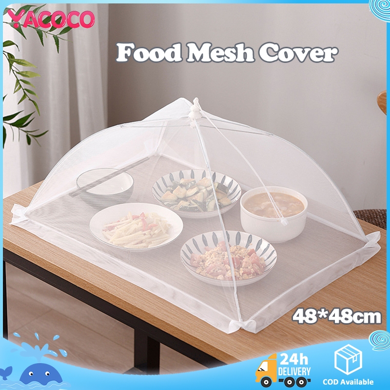 Mes Food Cover for Outside Pop-up Mesh Reusable Food Nets for Parties ...