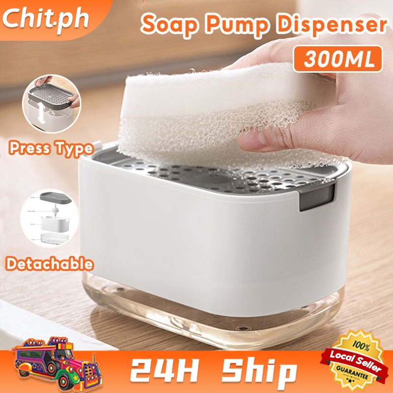 CHIT Kitchen Soap Pump Dispenser Detergent Filling Foam Bottle Portable ...