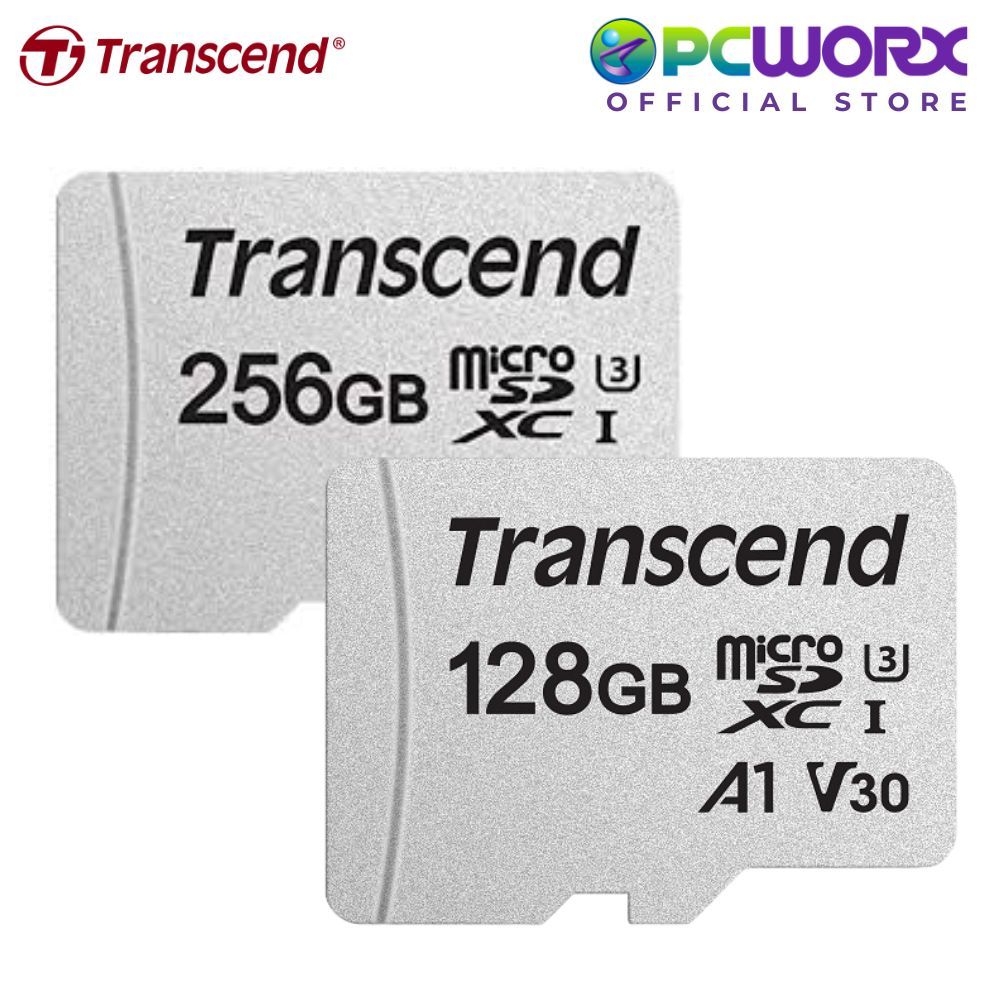 Transcend 128GB/256GB UHS-I Class 10 MicroSDXC/SDHC 300S Memory Card | Shopee Philippines