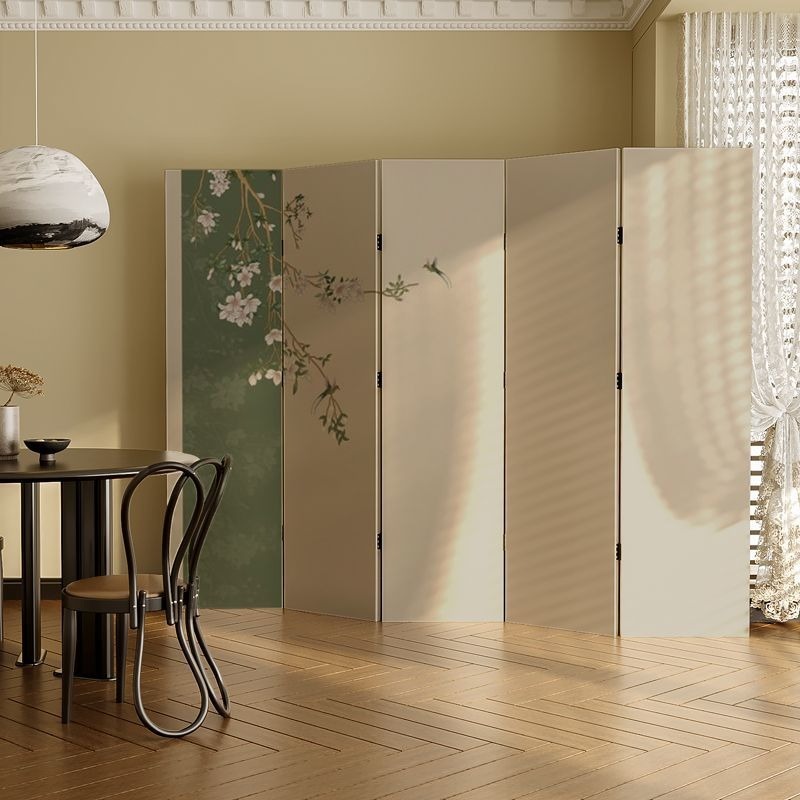 【Local Stock】Modern Room Separator Song Dynasty Design Divider Foldable ...