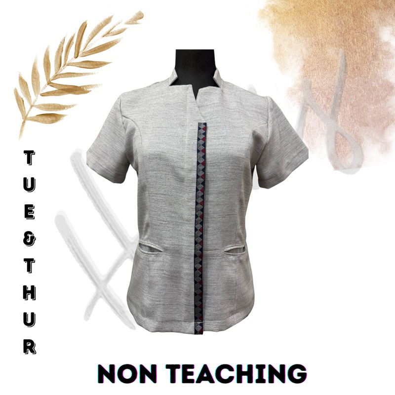 DepEd 2025 NON-TEACHING Uniform RTW Ready to wear - TUES/THURS | Shopee ...