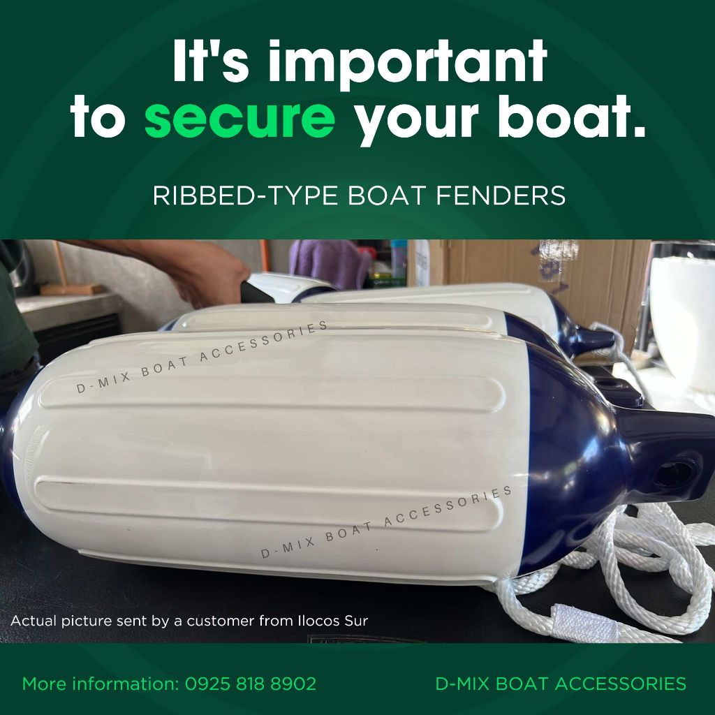 D-MIX Marine Boat Fenders / 1pc 27" x 8.5" G5 Boat Fenders for Boat ...