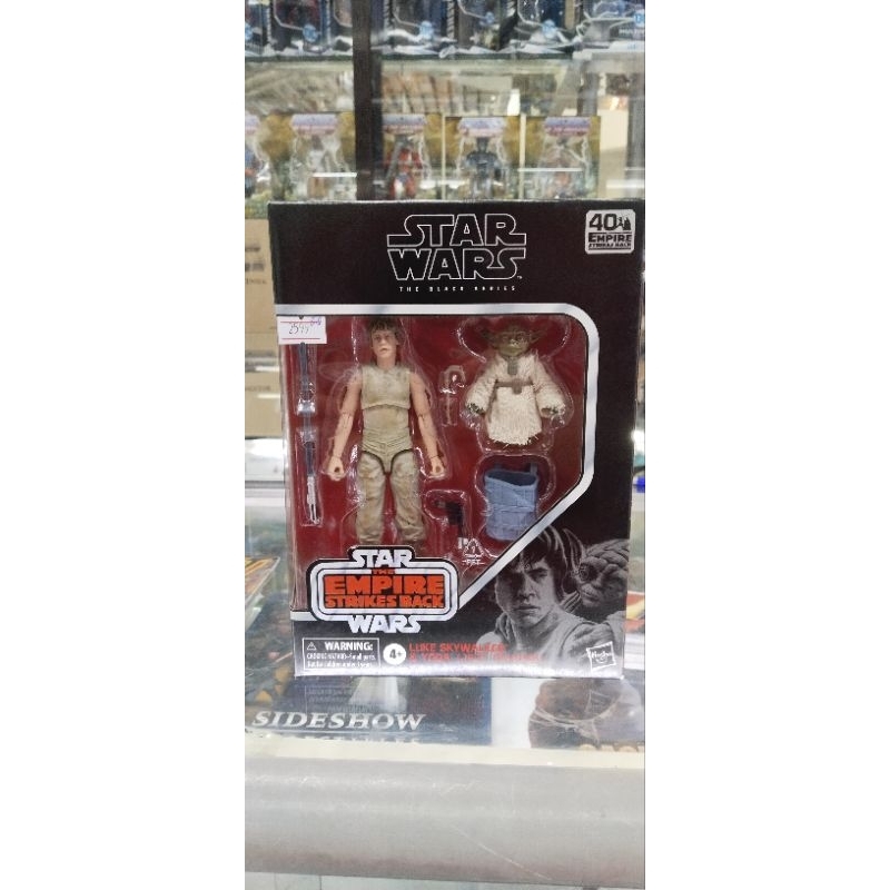 Hasbro Star Wars Empire Strikes Back Black Series BIB Luke Skywalker ...