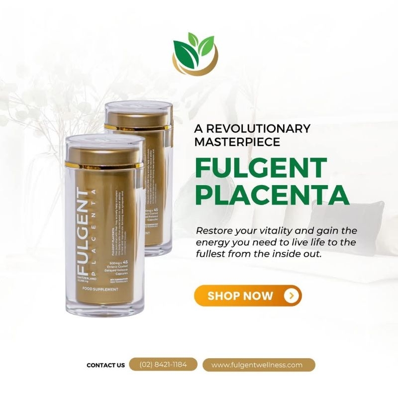 FULGENT PLACENTA (45 CAPSULE) | Shopee Philippines