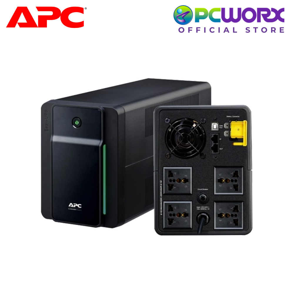 APC Back-UPS 1200VA, 230V, AVR, 4 universal & 1 IEC outlets (BX1200MI ...