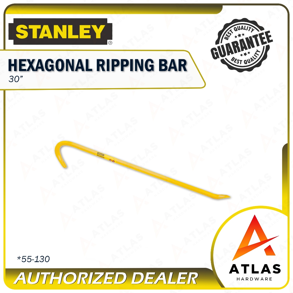 Stanley Hexagonal Ripping Bar / Claw Bar 30in ORIGINAL (55-130 ...