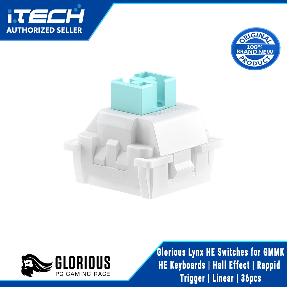 Glorious Lynx HE Switches for GMMK HE Keyboards | Hall Effect | Rappid ...