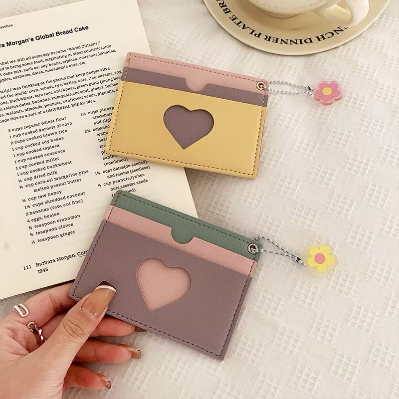 New style ladies small card holder ultra-thin multi-card slot bank card ...