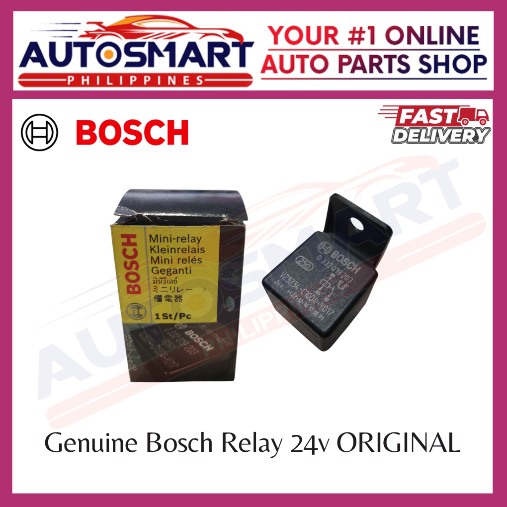 Genuine Bosch Relay 24v ORIGINAL | Shopee Philippines