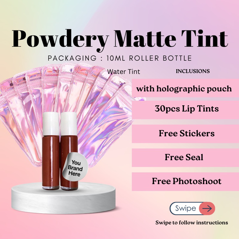 Powdery Matte Tint Rebranding 10ml with POUCH | Shopee Philippines
