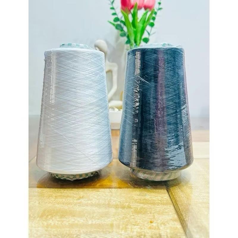 Nylon edging thread 20,000 meters | JUMBO white&black sinulid | Shopee ...