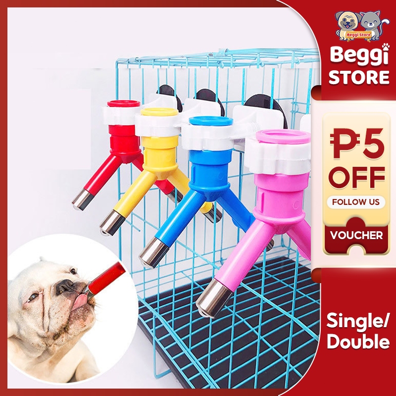 Pet Drinker Head Dog Automatic Water Spout Automatic Portable Drinker ...