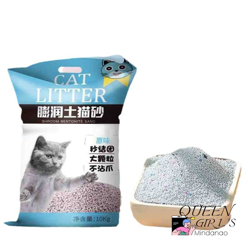 QUEEN GIRL'S Bentonite 5kg Cat Litter – Low Dust, Long-Lasting ...