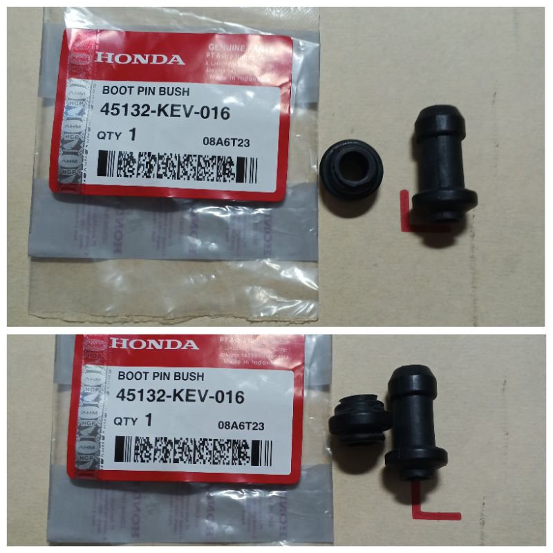 Brake Caliper Rubber Boot Pin Honda Click V1 Honda beat Fi Scoopy Genio ...