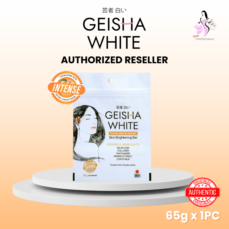 Geisha White Intense Single Skin Brightening Soap | Shopee Philippines