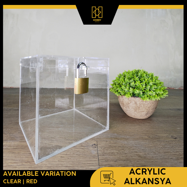 Acrylic Alkansya Ipon Challenge! SIZE: 14cm x 14cm x14cm | Shopee ...