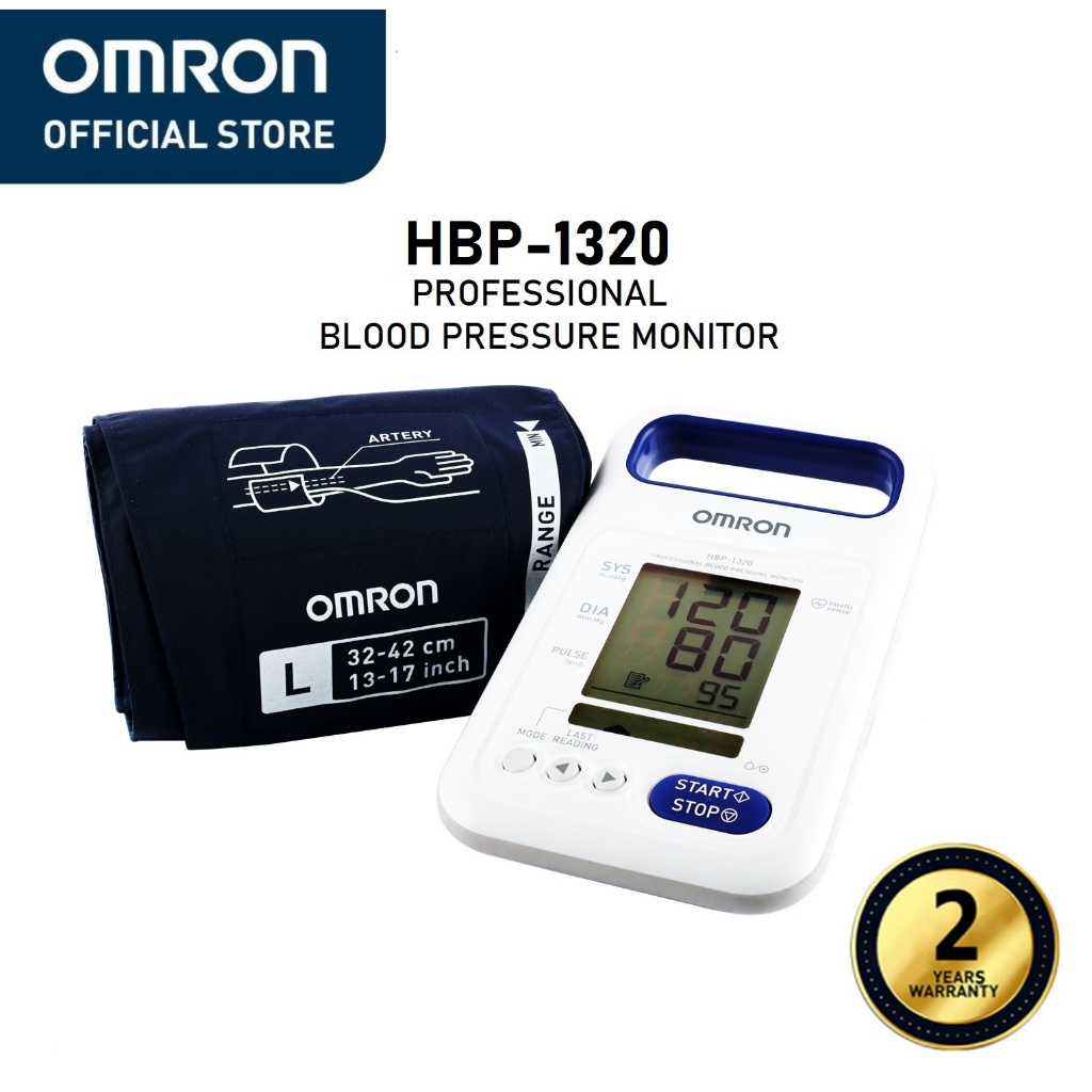 Omron HBP-1320 Professional Automatic Upper Arm Blood Pressure Monitor ...