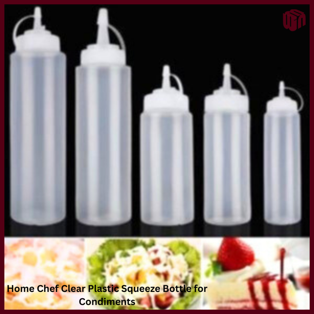 Home Chef Clear Plastic Squeeze Bottle for Condiments | Shopee Philippines