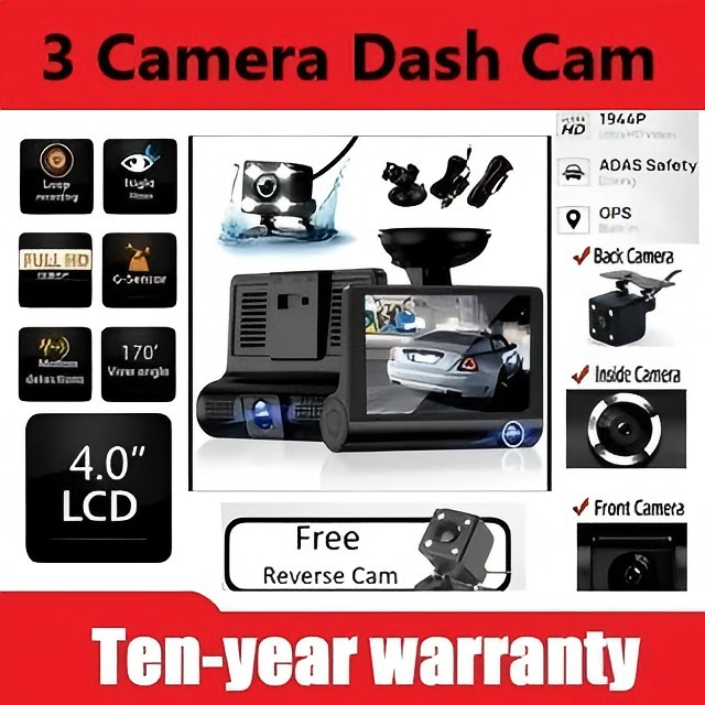 Original Dash Cam For Car Dashcam Front And Back With Night Vision 360 ...