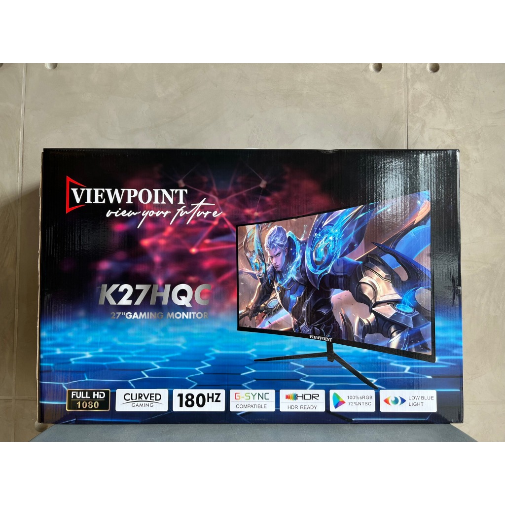 27" ViewPoint FHD2718S Pro 180hz Curved Gaming Monitor | Shopee Philippines