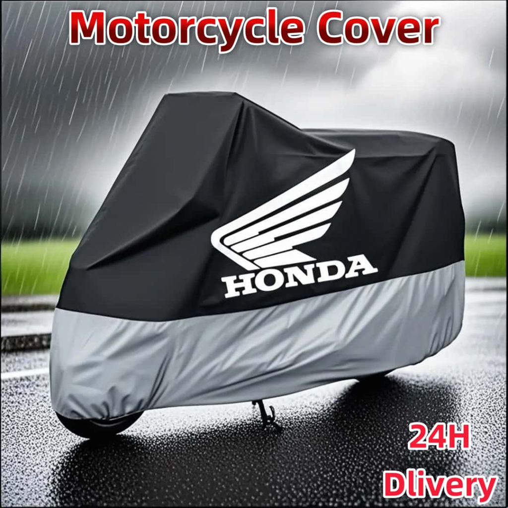 Motorcycle Cover Honda UV Outdoor Protect All Season Universal Weather ...
