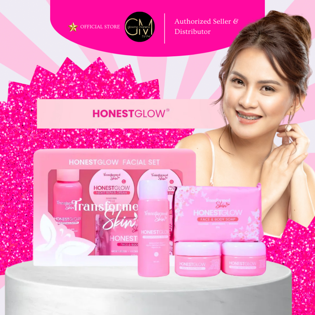 HONEST GLOW Transformed Skin Rejuvenating Facial Set | Shopee Philippines