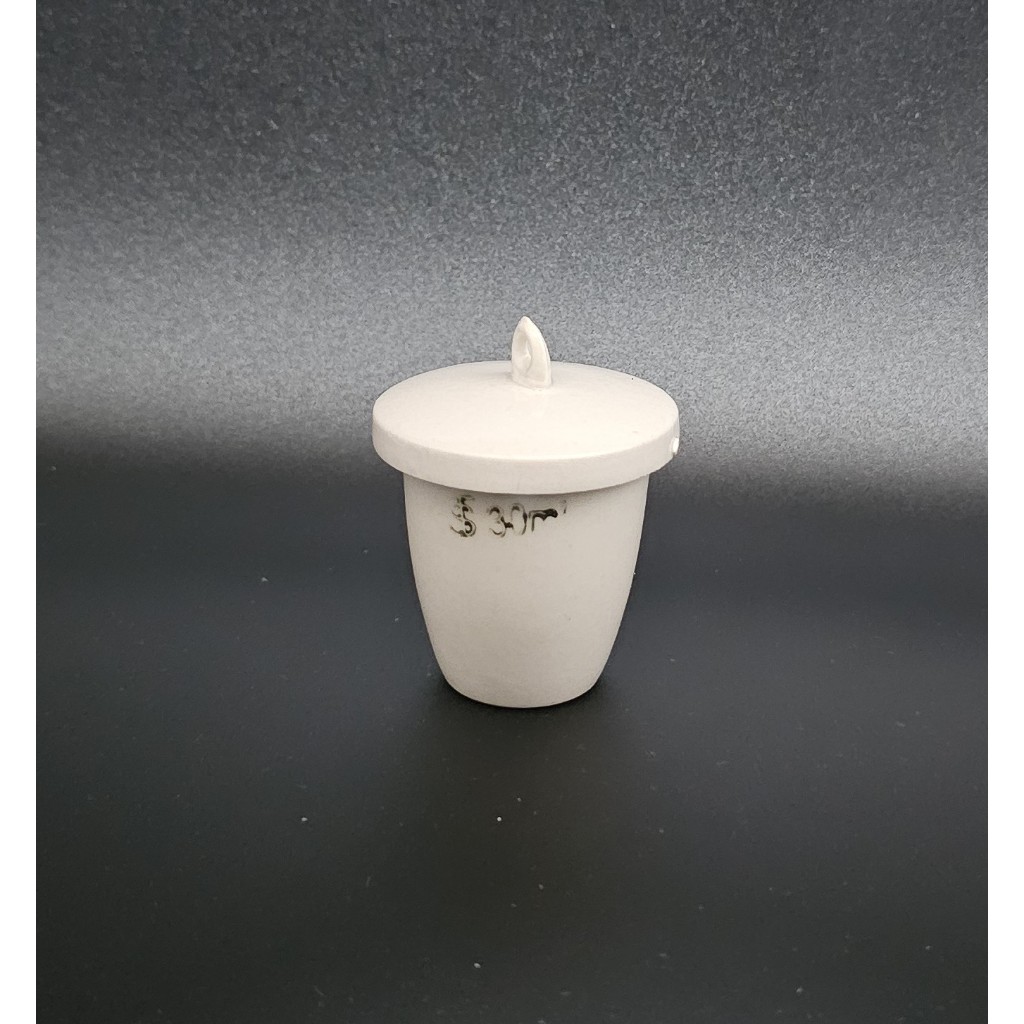 Crucible Tall Form Porcelain c-5 30 mL with BIR Sales Invoice | Shopee ...