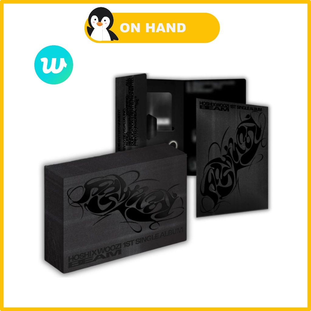 Hoshi X Woozi 1st Single Album BEAM Weverse Kit ver w/ POB Option | Shopee Philippines