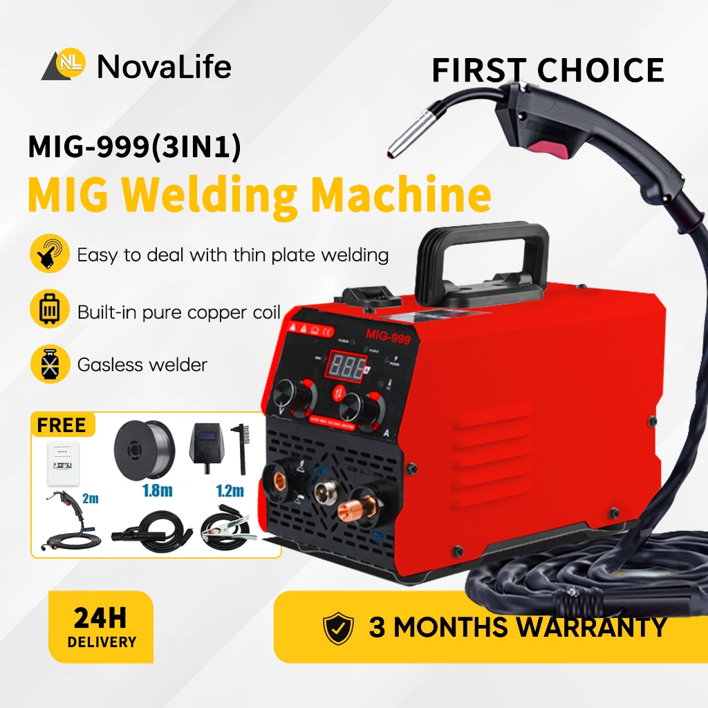 Portable MIG-999 Welding Machine IGBT DC Inverter Gasless Welder MIG ...