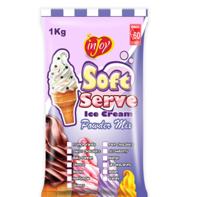 1kg Injoy Soft Serve Vanilla Ice Cream | Shopee Philippines