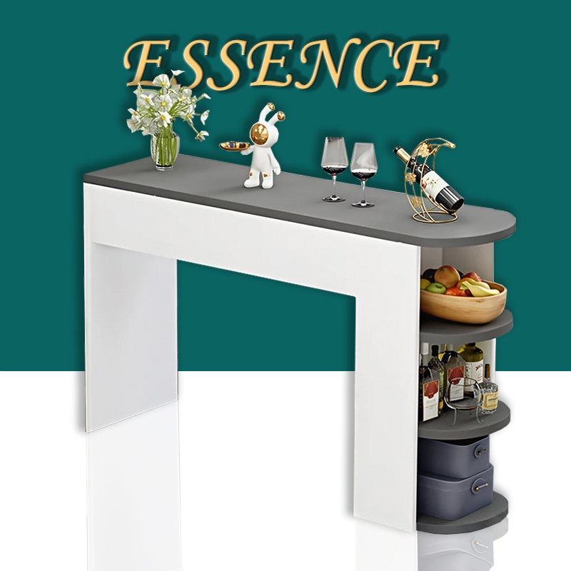 Essence.Bar table with shelf(No Chair！！！) Simple wall bar table Long ...