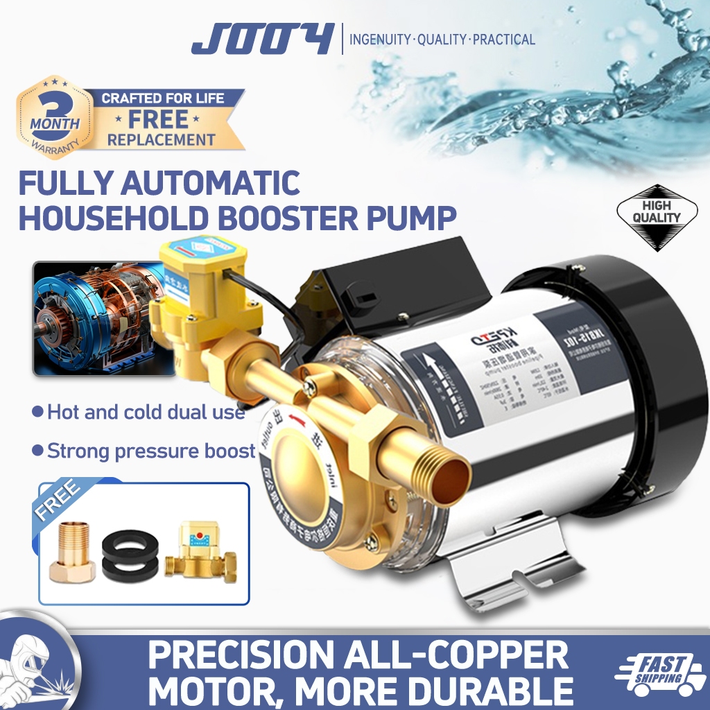 Water Booster Pump Home 220V 60HZ 100W/150W/260W Automatic Shower ...