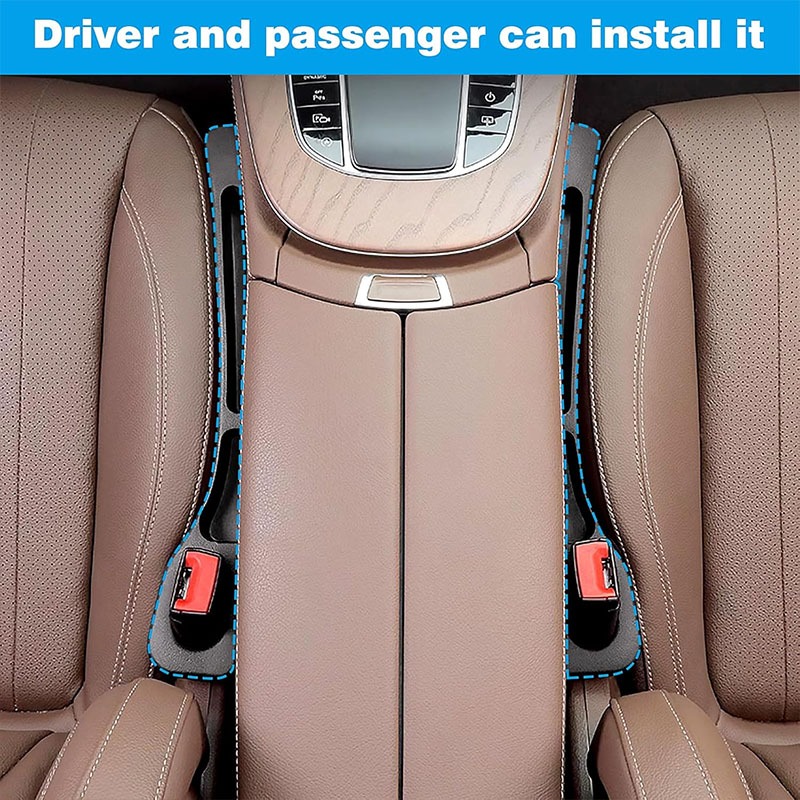 Pinupuan ng puwang ng upuan ng kotse ang crack artifact storage box na ...