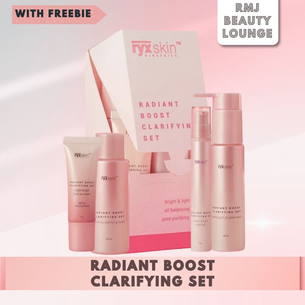 Ryx Skin Radiant Boost Clarifying Set Unveil a Clearer Brighter ...