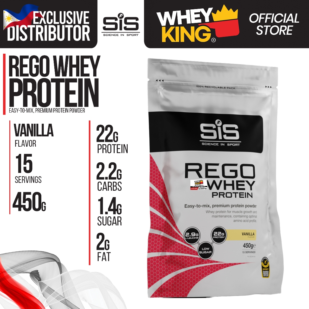 Science In Sports SIS REGO WHEY PROTEIN Premium Protein Powder | Shopee ...