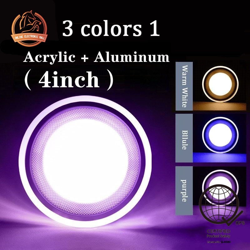 BZ Tri color Pin light LED Downlight Ceiling Light Dimmable light ...